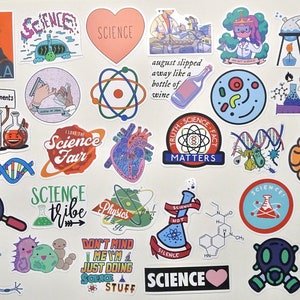Science Sticker Pack / Sticker Pack, Funny, Stickers - Etsy