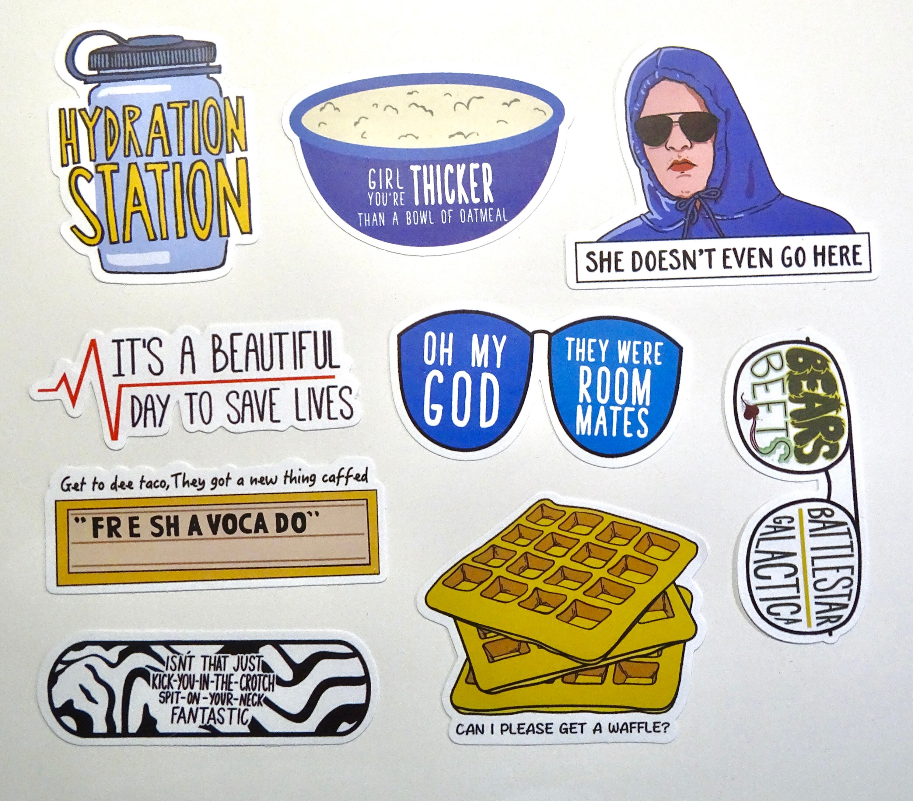 50 Pcs Meme Phrases Sticker Pack / Funny, Vines, Stickers - Etsy