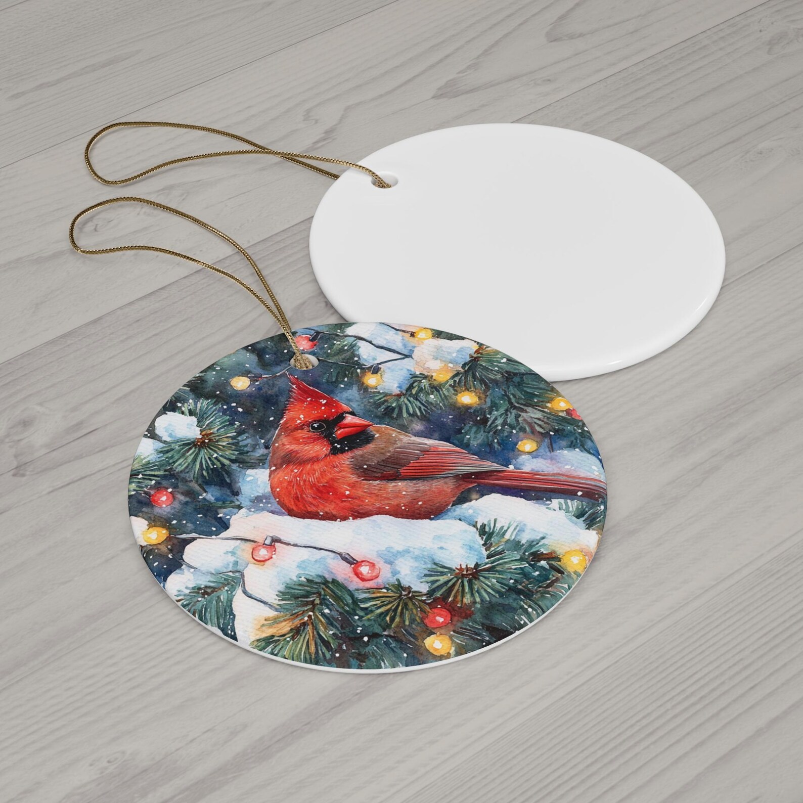 Northern Cardinal-state Bird Christmas Ornament, Bird Enthusiasts ...