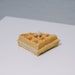Waffle Shaped Candle or Wax Melt, Maple Syrup Scented Realistic ...
