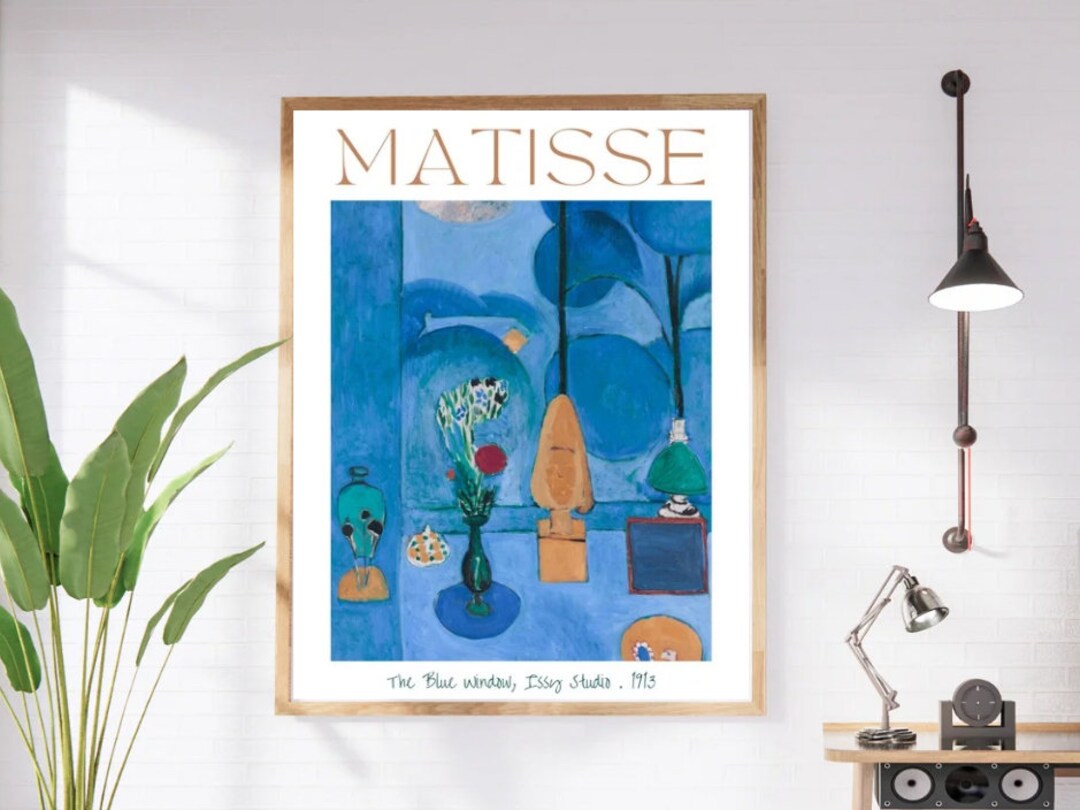 MATISSE BLUE WINDOW 1913 Digital Download Printable Artwork Henri ...