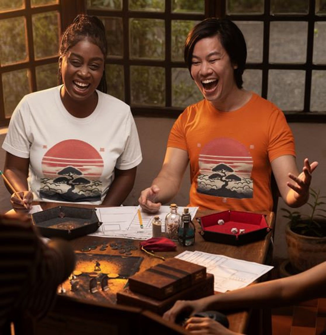 Karate Kid, Japanese Bonsai Tree Setting Sun T-shirt. Explore Your Zen ...
