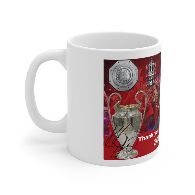 Legendary Klopp. Liverpool Trophy Tribute Mug. Celebrate Success With ...