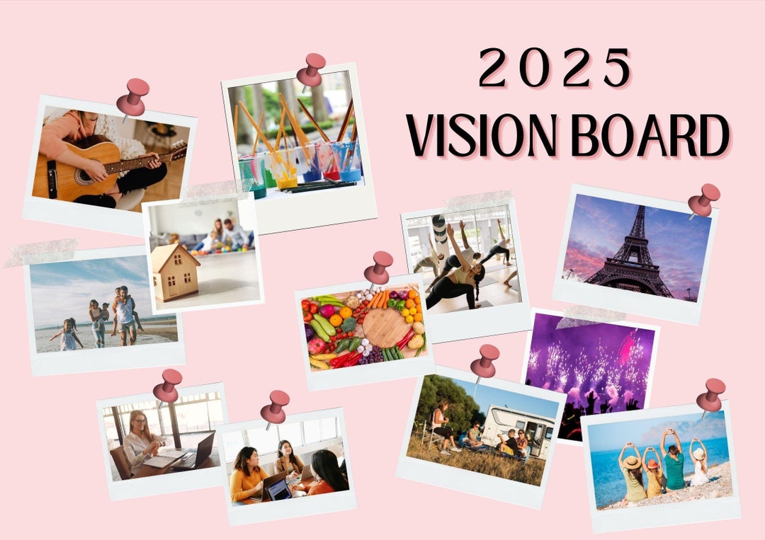 Vision Board 2025 - Etsy