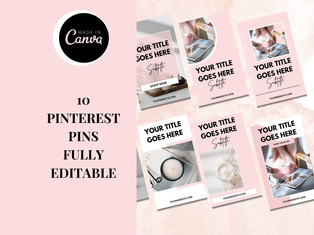 Pinterest Pin Templates | Pinterest Templates | Pinterest Templates ...