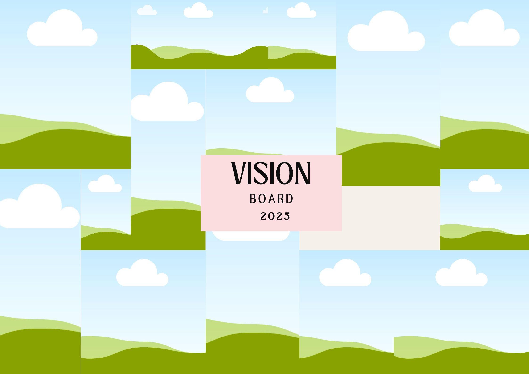 Vision Board 2025 - Etsy