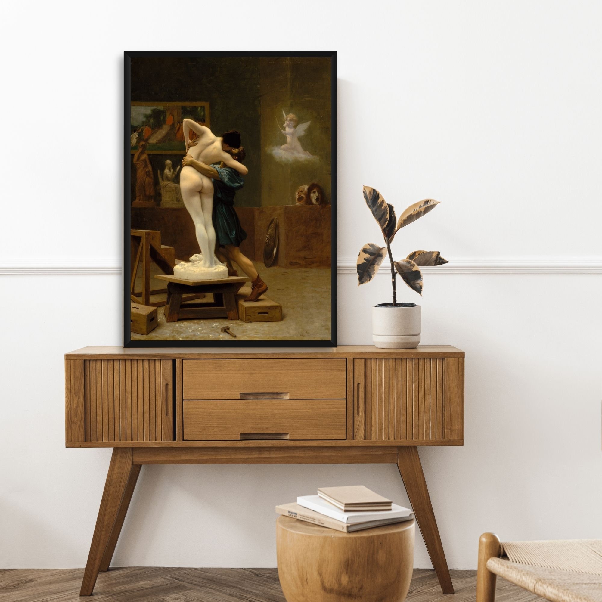 Jean-leon Gerome Pygmalion and Galatea 1890, Canvas Gallery or Framed ...