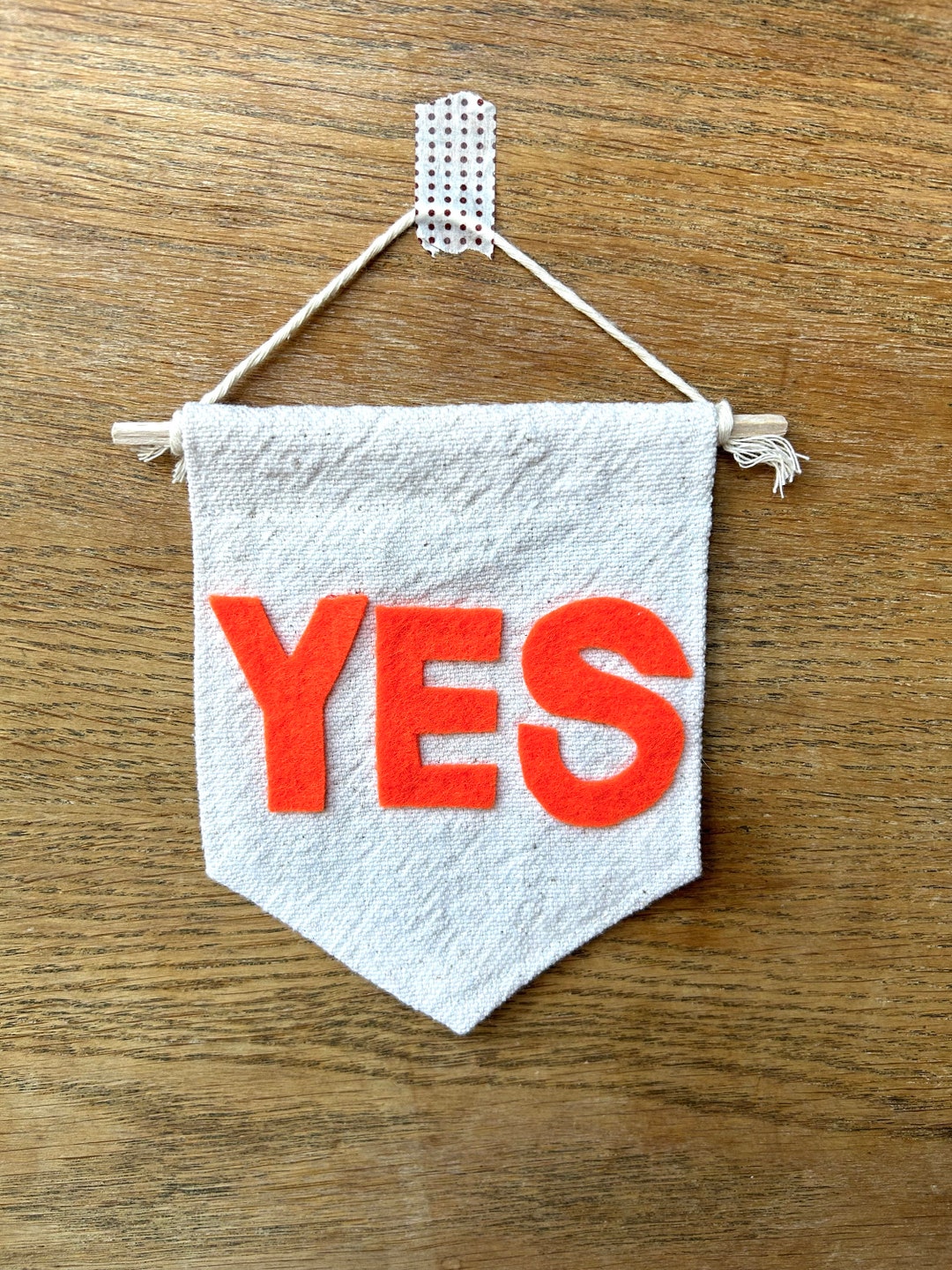 Yes Mini Banner - Etsy