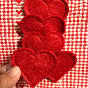 Five Pack of Heart Shaped Pins for Valentine's Day - Etsy