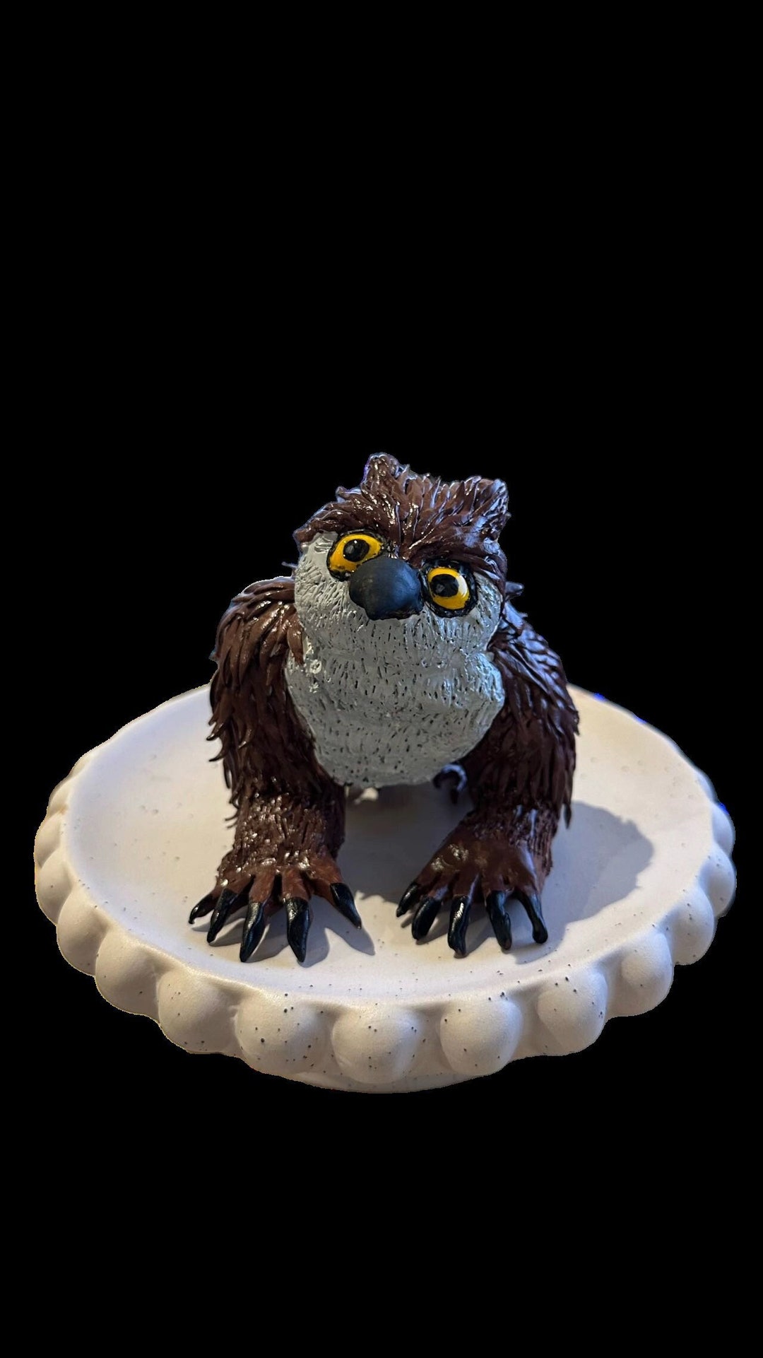 Handmade Owl Bear Cub Clay Model Baldur's Gate 3 - Etsy