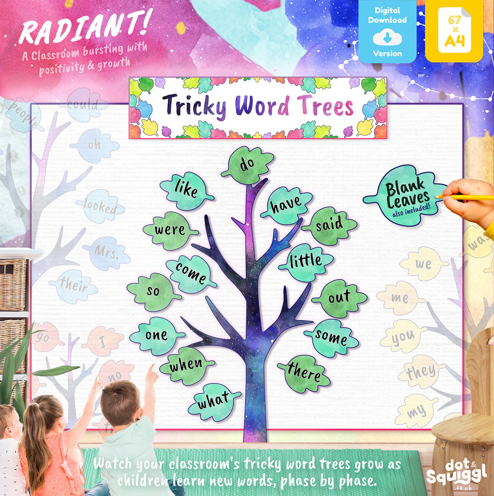 Our Magic Tricky Words Trees - Boost Literacy Skills With a Fun and ...