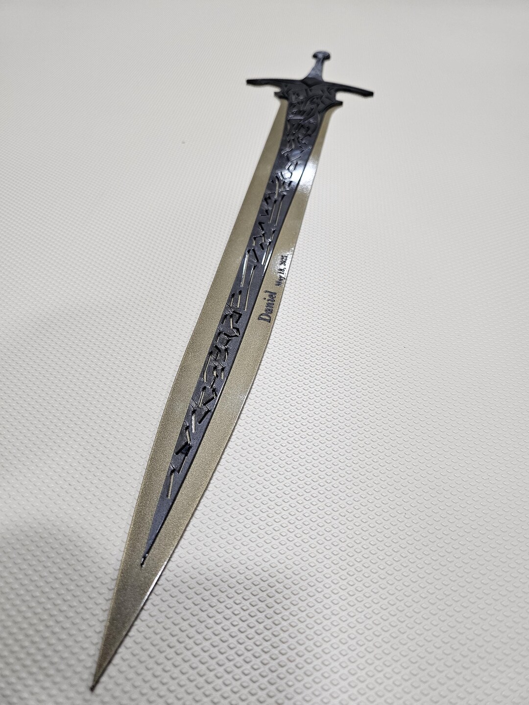 Spirit of the Sword – Faith-inspired Metal Art Display - Etsy