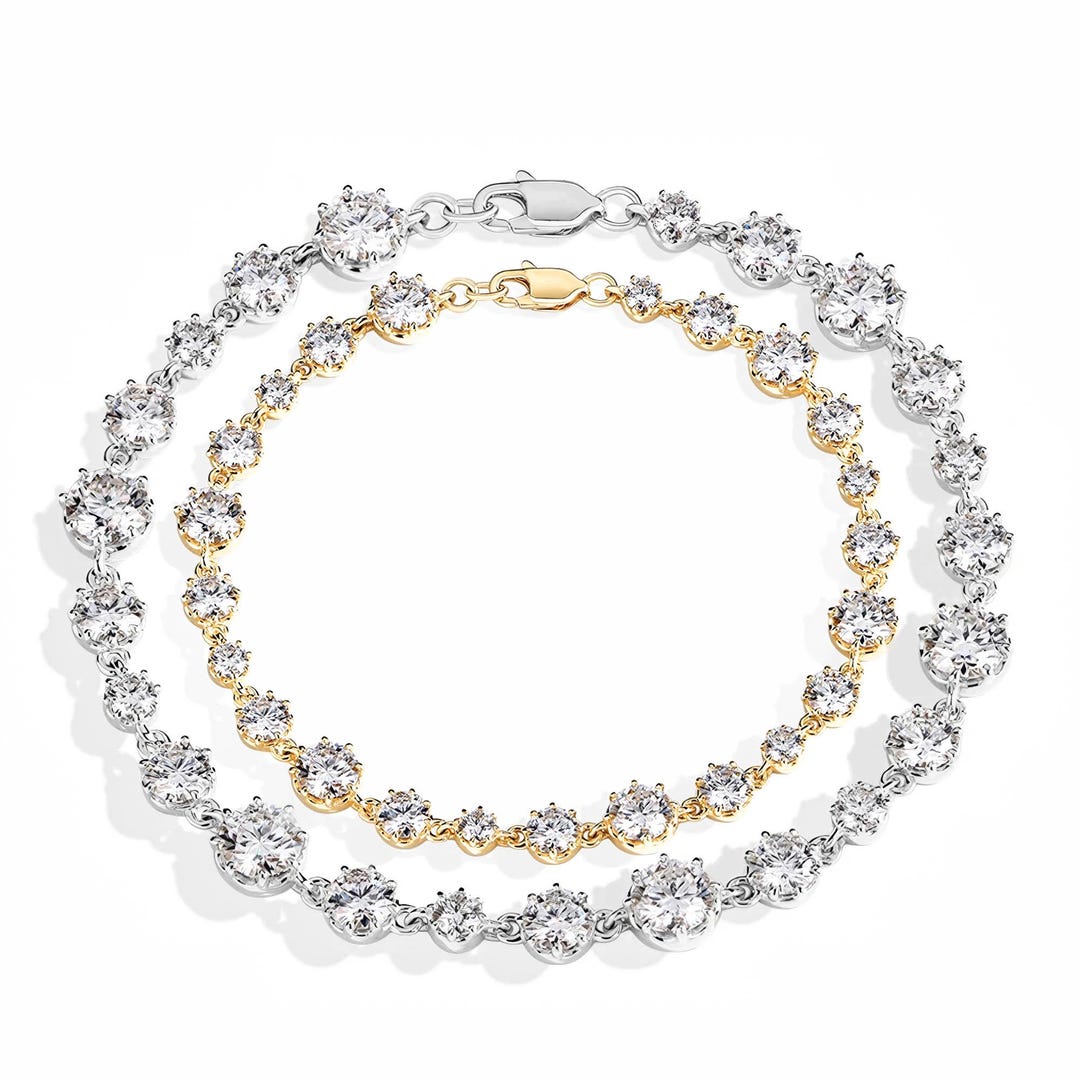 Custom Gold Chain Bracelet Trendy Waterproof Initial and Chunky Designs ...