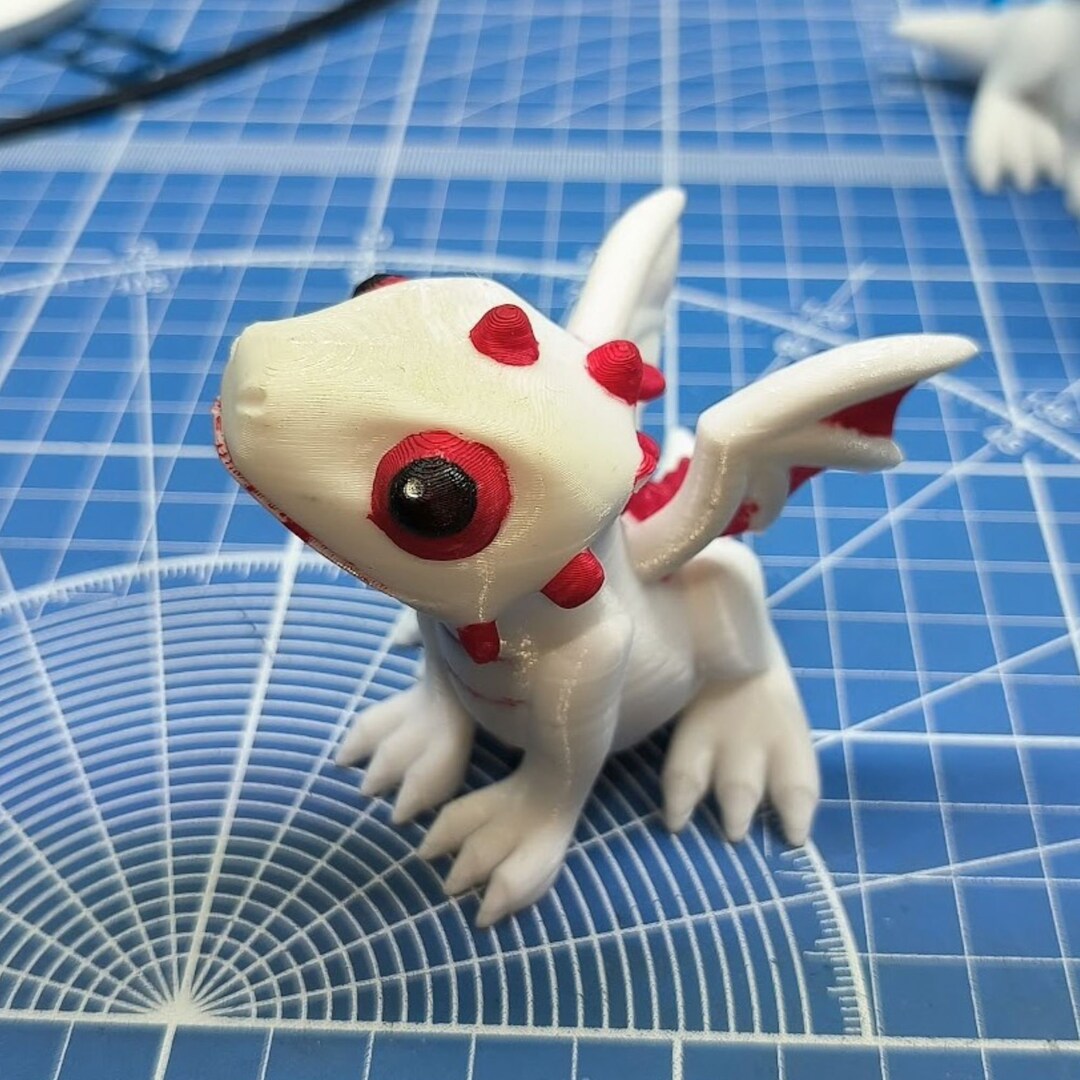 Cute Dragon 3D STL, Cute Dragon 3D, STL File for 3D Printing, STL Print ...