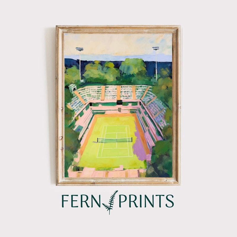 Wimbledon Tennis - Etsy