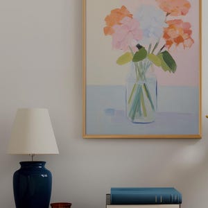 Floral Wall Art Set Botanical Print Set Flower Poster Bundle Colorful ...