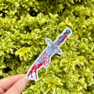 Baldur's Gate 3 Astarion-inspired Holographic Dagger Sticker - D&D, RPG ...