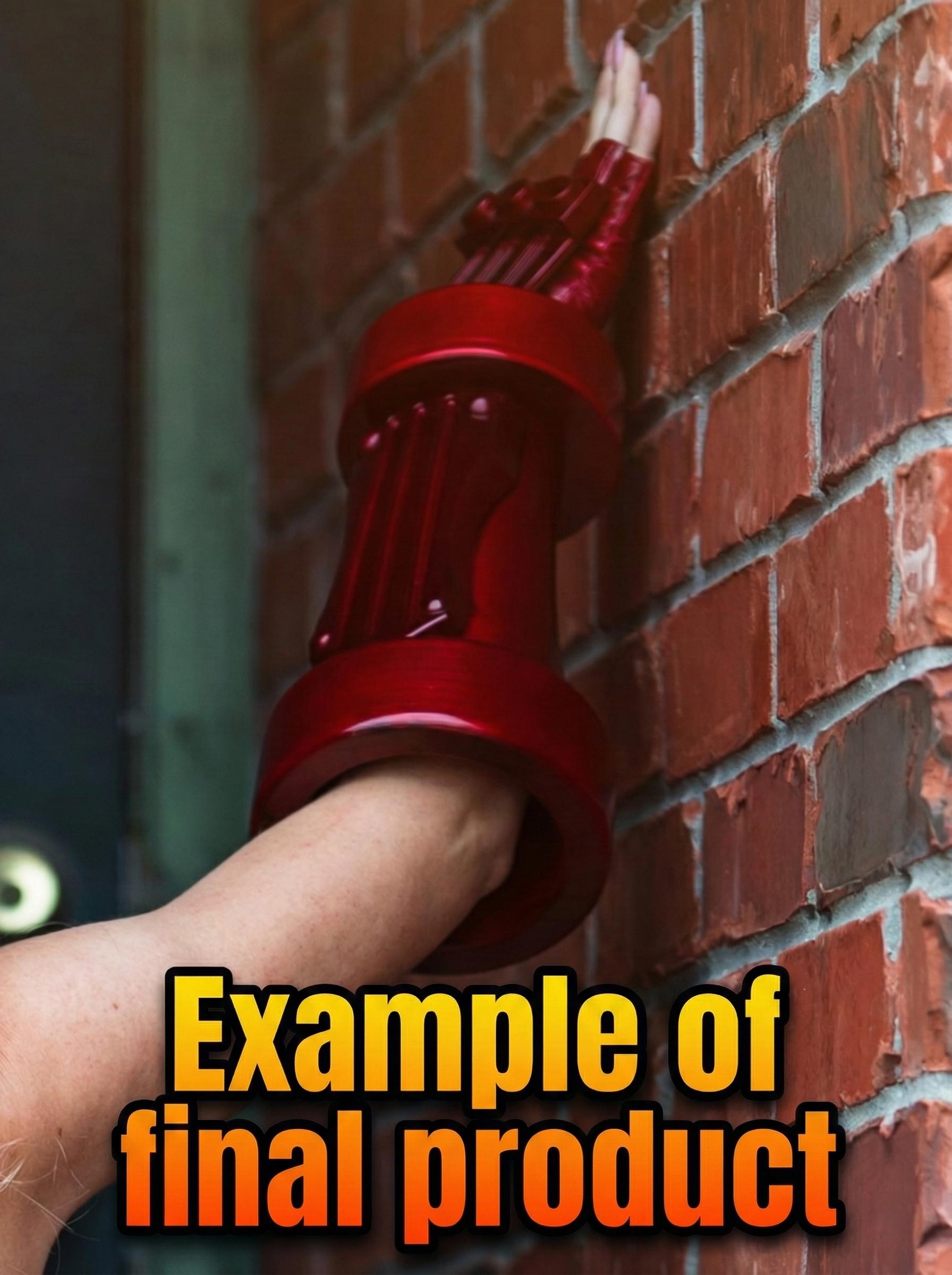 Custom-made 3D Printed Cammy White Gauntlets: Street Fighter Cosplay ...