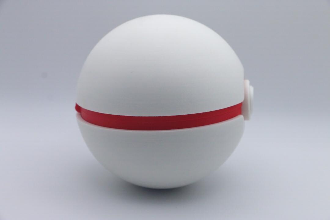 Custom-made 3D Printed Realistic Functional Poké Ball With Poké Coin ...