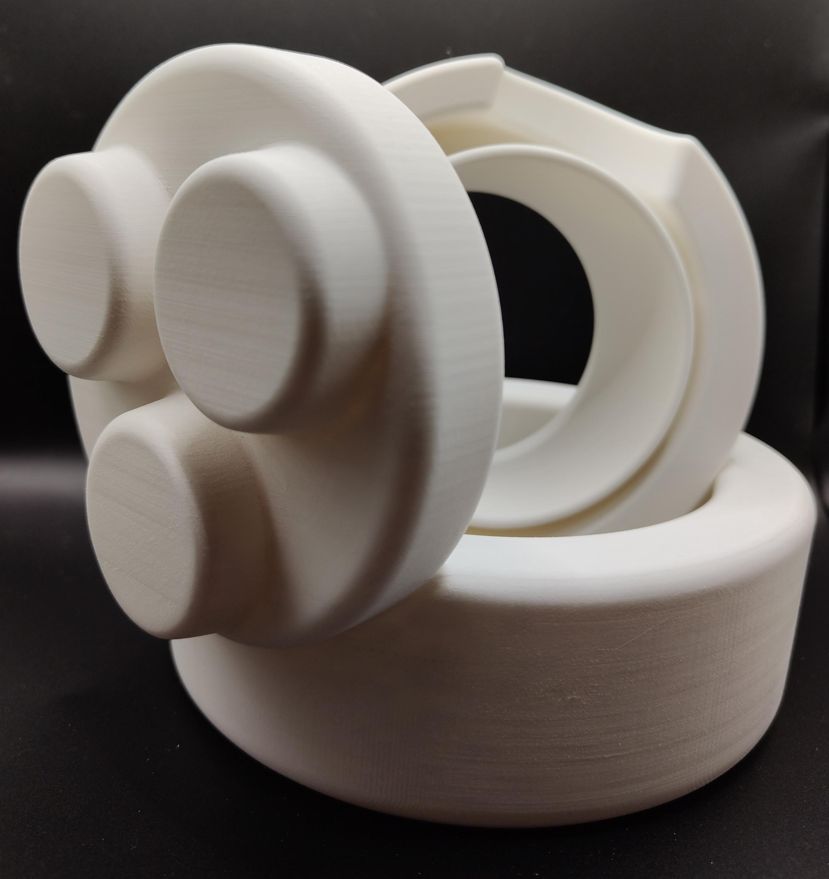 Custom-made 3D Printed Cammy White Gauntlets: Street Fighter Cosplay ...