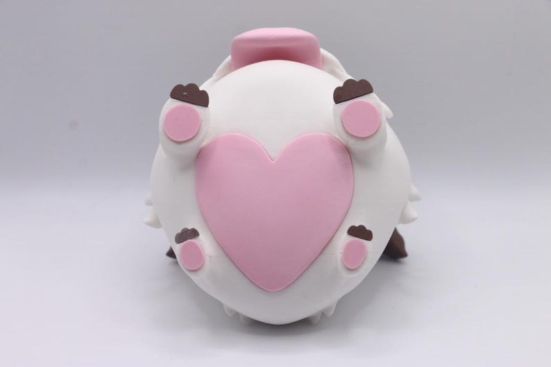 3D Printed Poro With Poro-snax Figure: League of Legends and Arcane ...