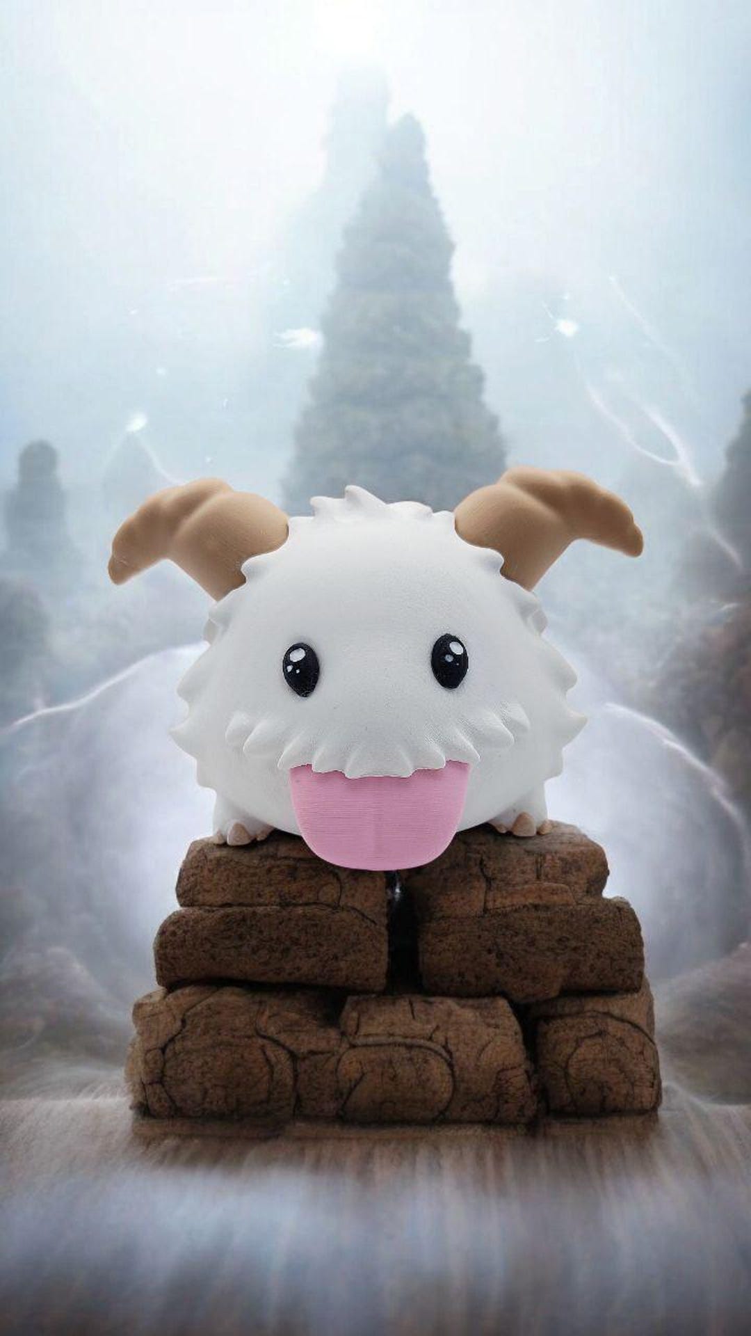 Adorable Poro Figure | League of Legends 3D Printed Replica | Arcane ...