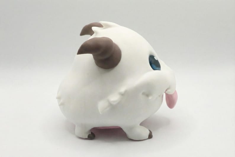 3D Printed Poro With Poro-snax Figure: League of Legends and Arcane ...