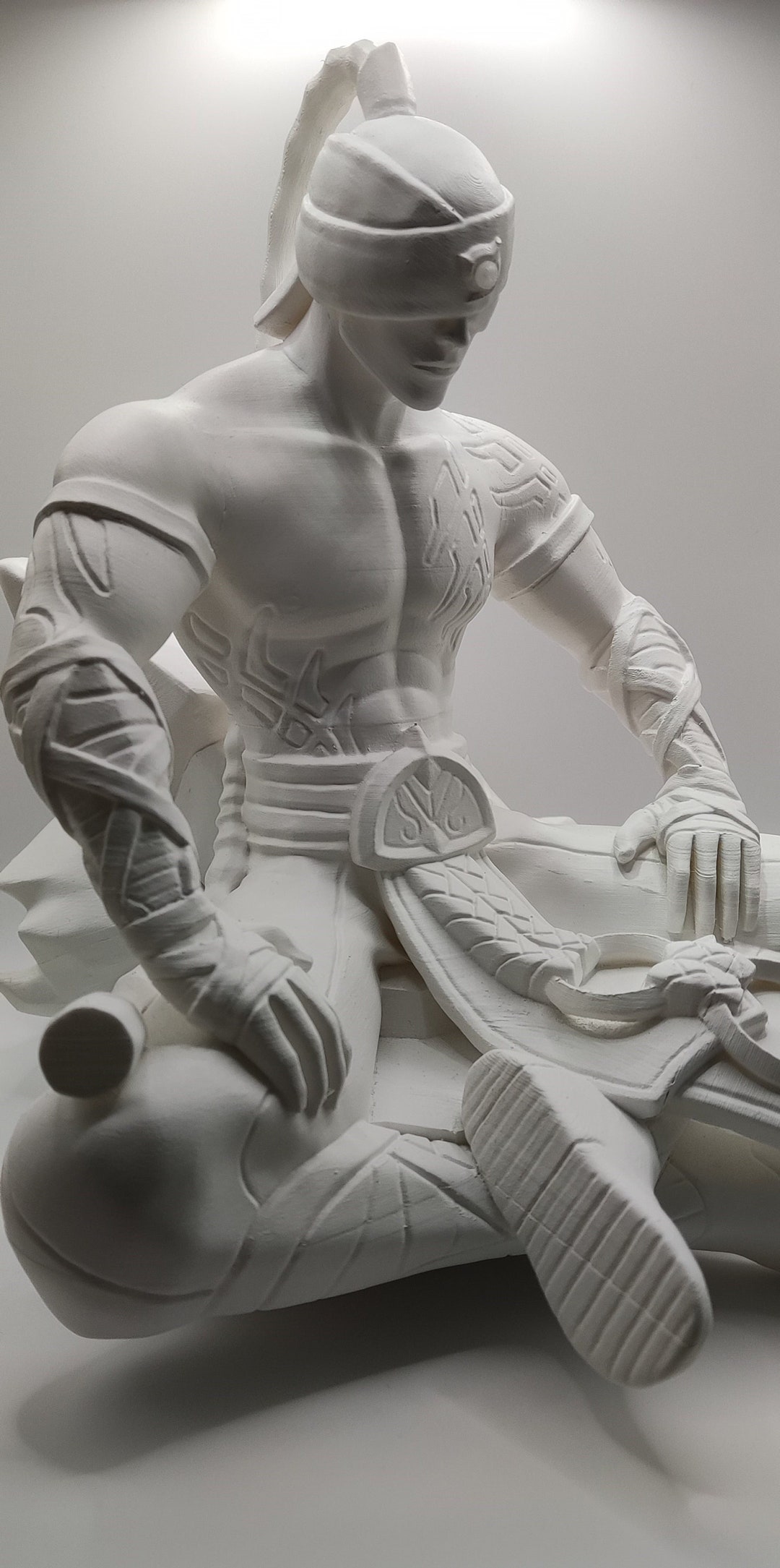 Lee Sin 3D Printed Figure With Glow-in-the-dark Details League of ...