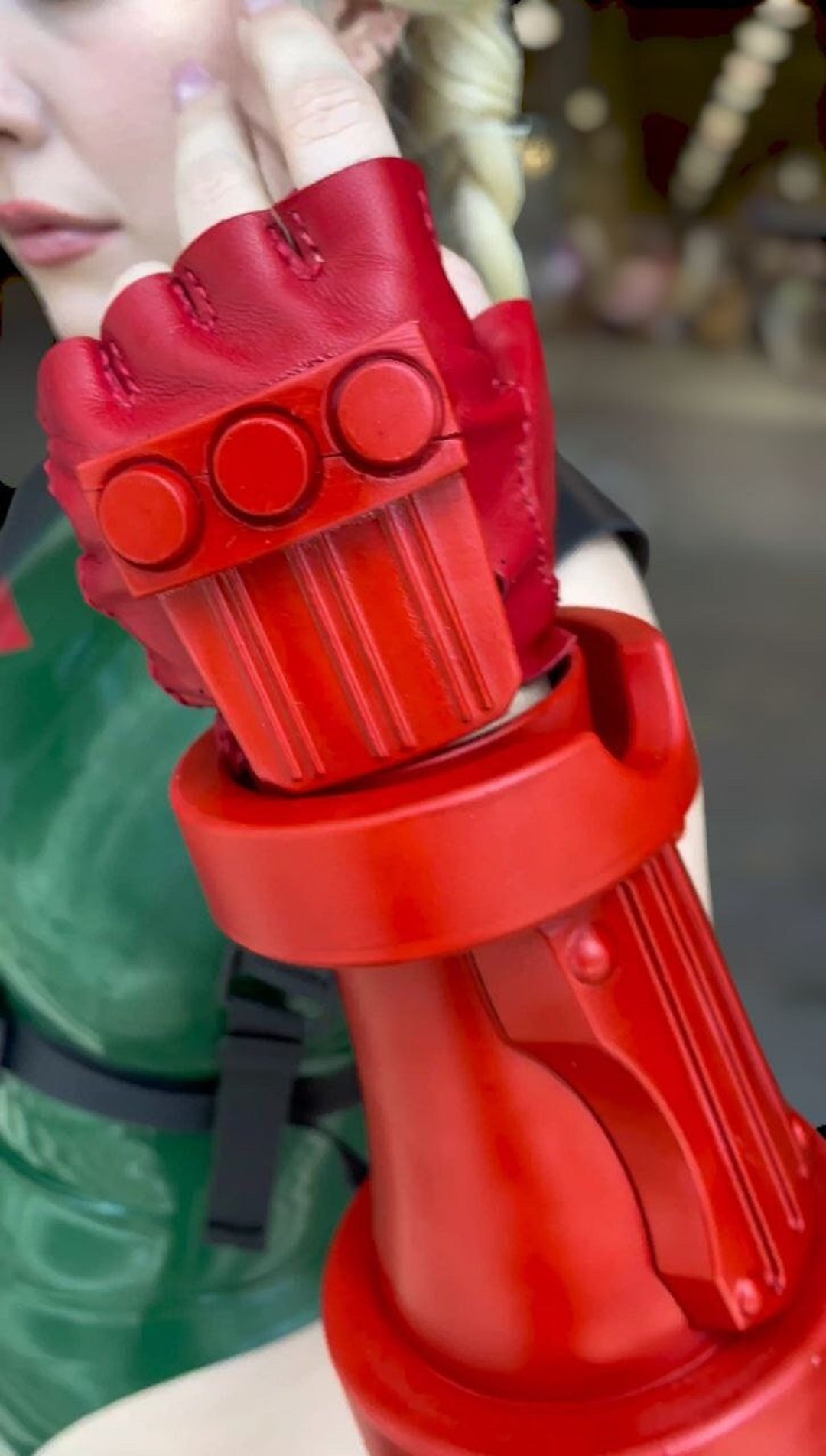 Cammy Street Fighter Bracelets Cosplay Prop or Custom Collection - Etsy