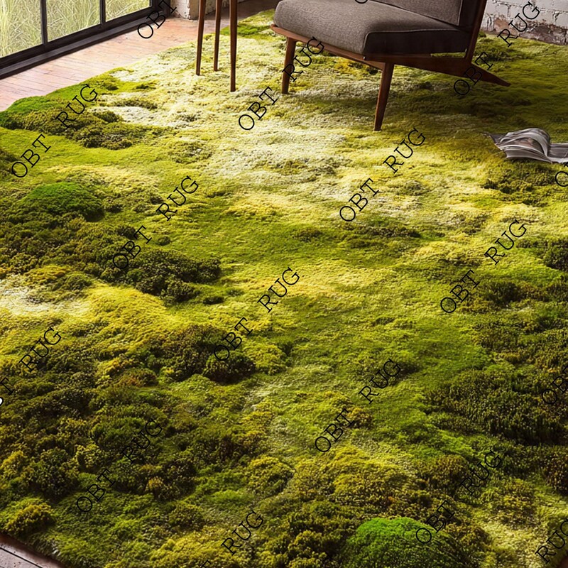 Moss Rug - Etsy