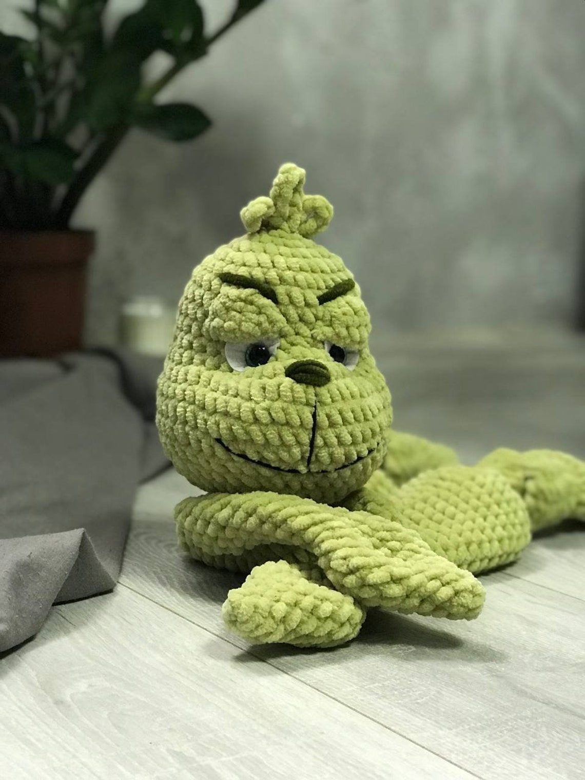 Patrón de crochet grinch - Etsy México