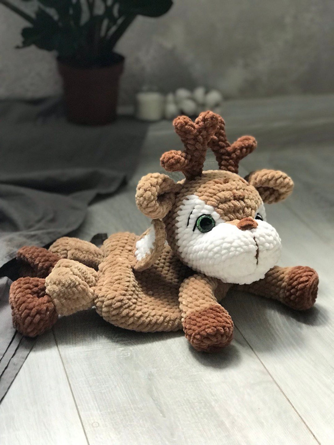 CROCHET PATTERN DEER - Etsy