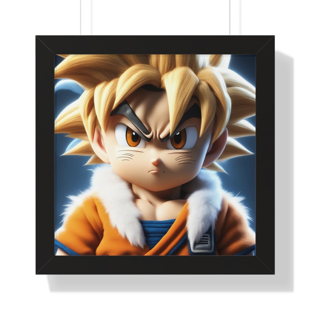 Cute Goku Painting - Etsy