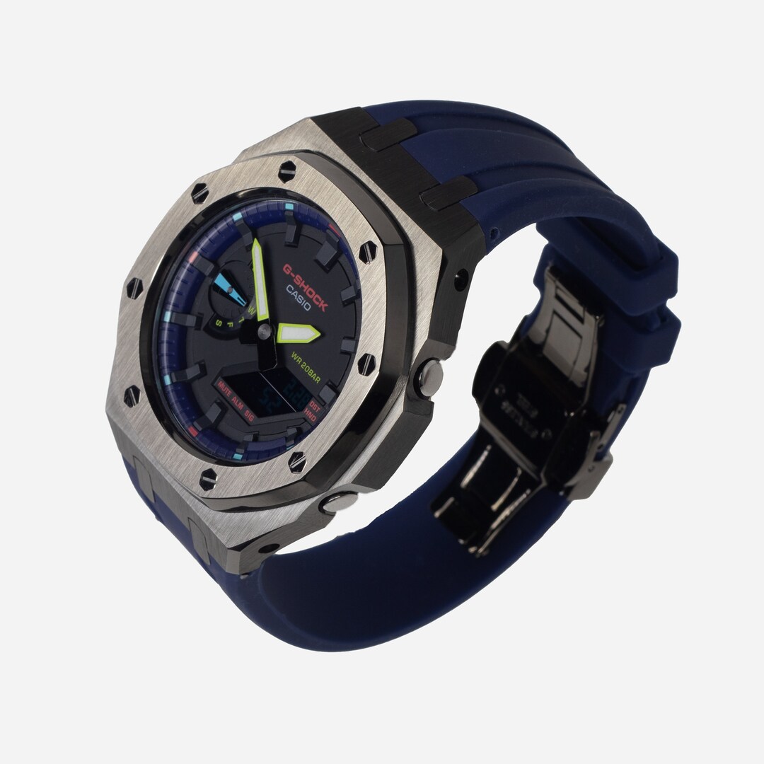 Casio G-shock RGB GA 2100 Custom Casioak Mod - Etsy