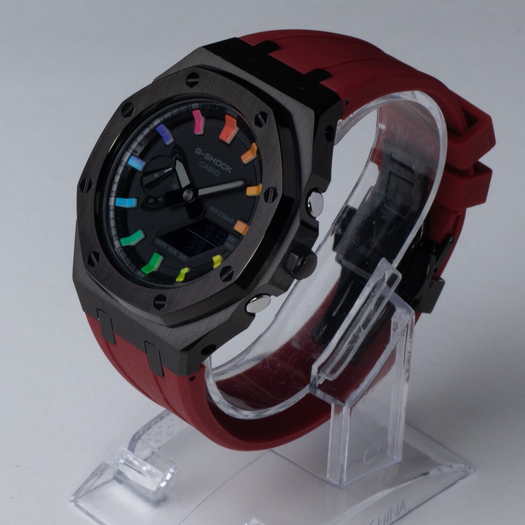 Casio G-sock GA 2100 Custom Casioak Watch - Etsy