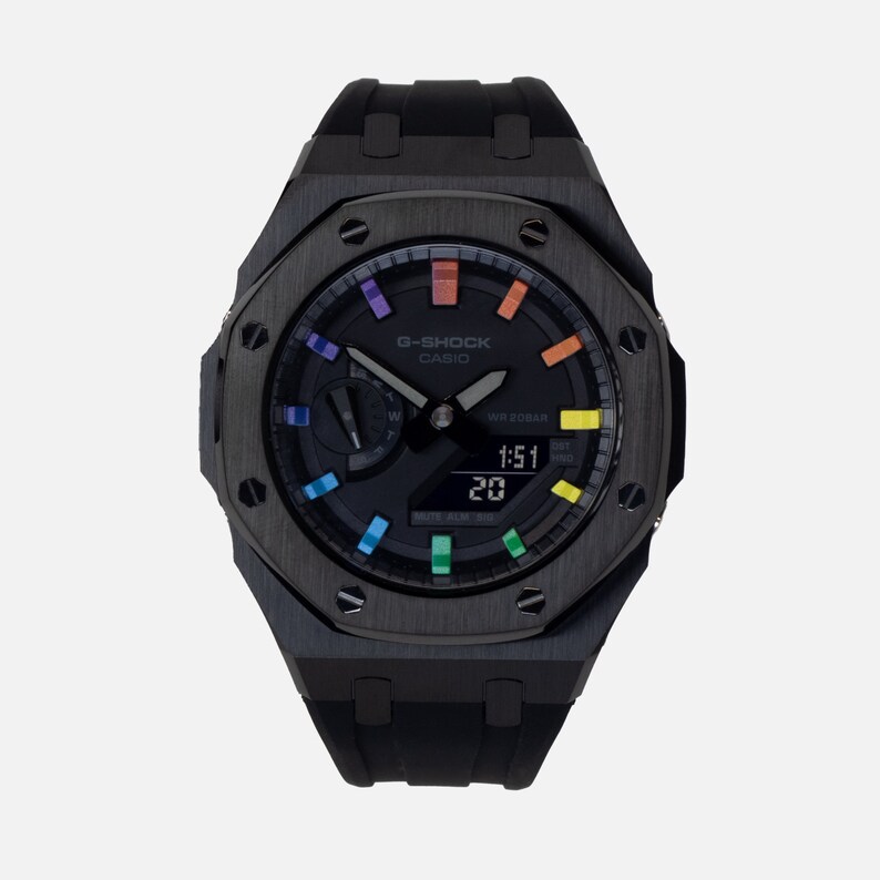 Casio G-shock GA 2100 Custom Casioak Watch Mod - Etsy