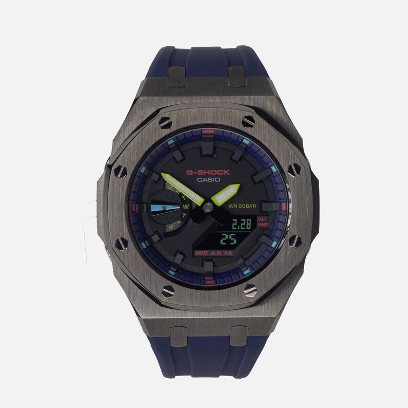 Casio G-shock RGB GA 2100 Custom Casioak Mod - Etsy