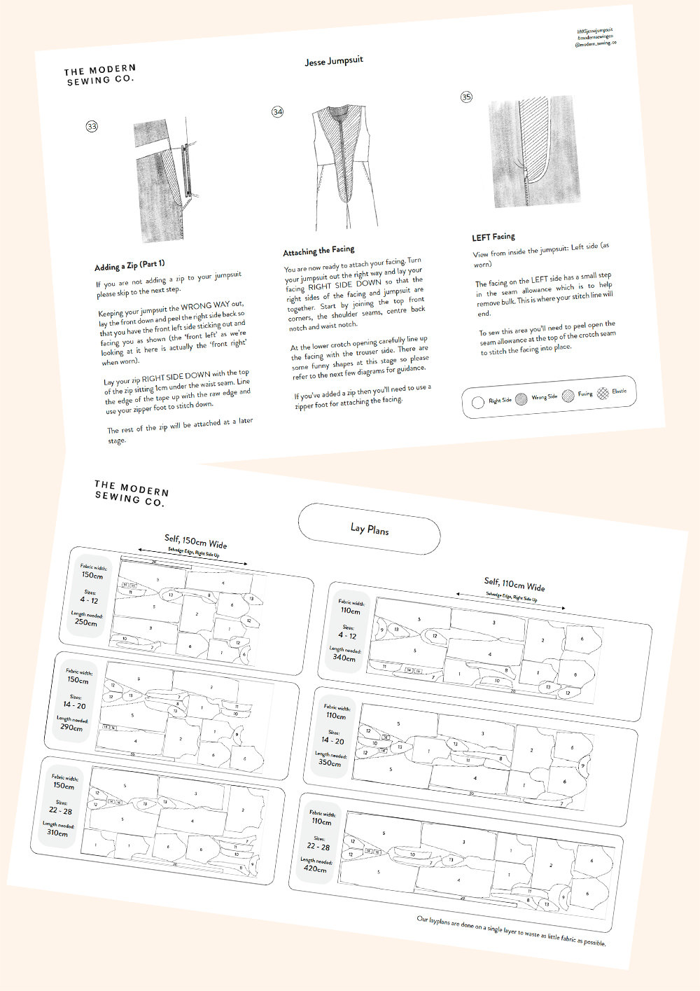 Jesse Jumpsuit, PDF Sewing Pattern, UK Size 4-28 - Etsy