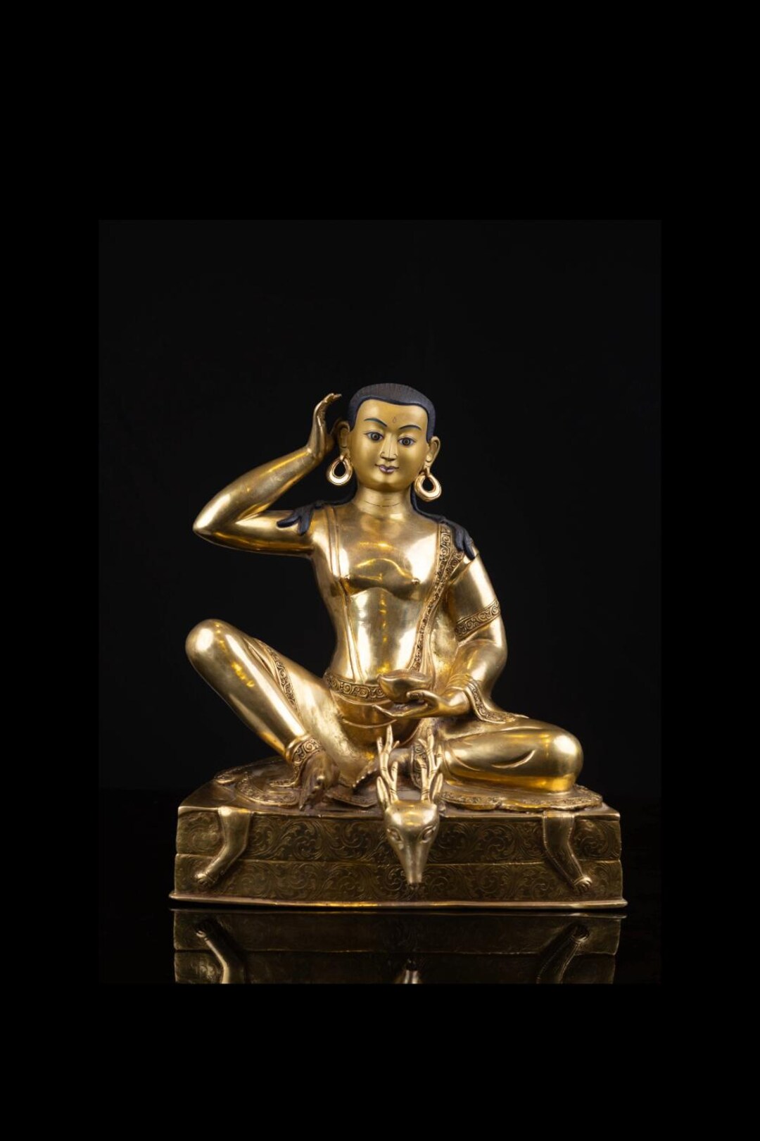 Milarepa Statue Handcrafted With Devotion Embrace the Wisdom of the ...