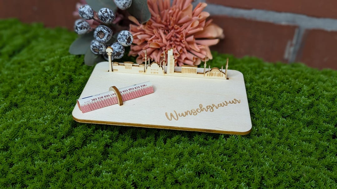 Ankara Skyline Money Gift Türkiye - Wooden Packaging - Display ...