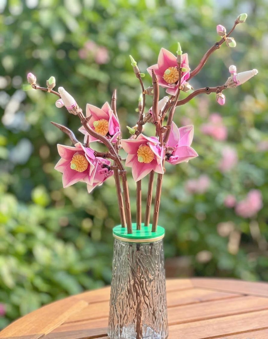 Lego Flower Frog Vase Insert Bouquet Holder for Lego Flowers, Gift for ...