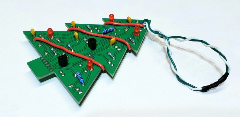 Circuit Board Tree Ornament - Etsy