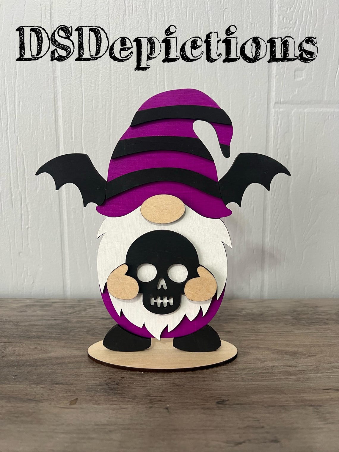 Halloween Gnomes, 3D Wooden Gnome, Halloween Tier Tray, Tier Tray ...