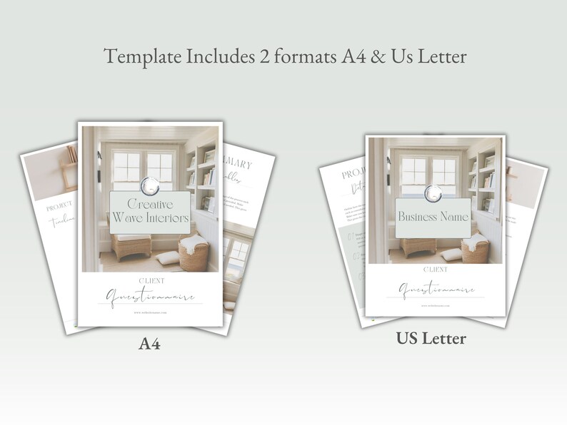 Interior Design Client Questionnaire Client Onboarding Design ...