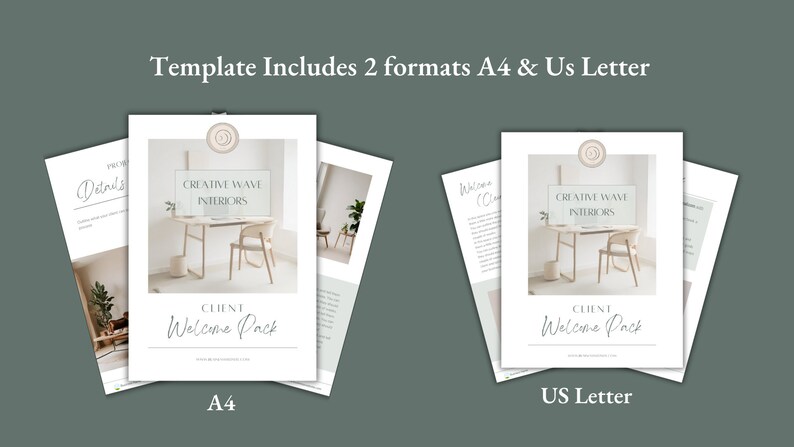 Interior Design Client Welcome Pack | Client Onboarding | Questionnaire ...