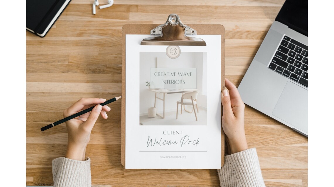 Interior Design Client Welcome Pack | Client Onboarding | Questionnaire ...