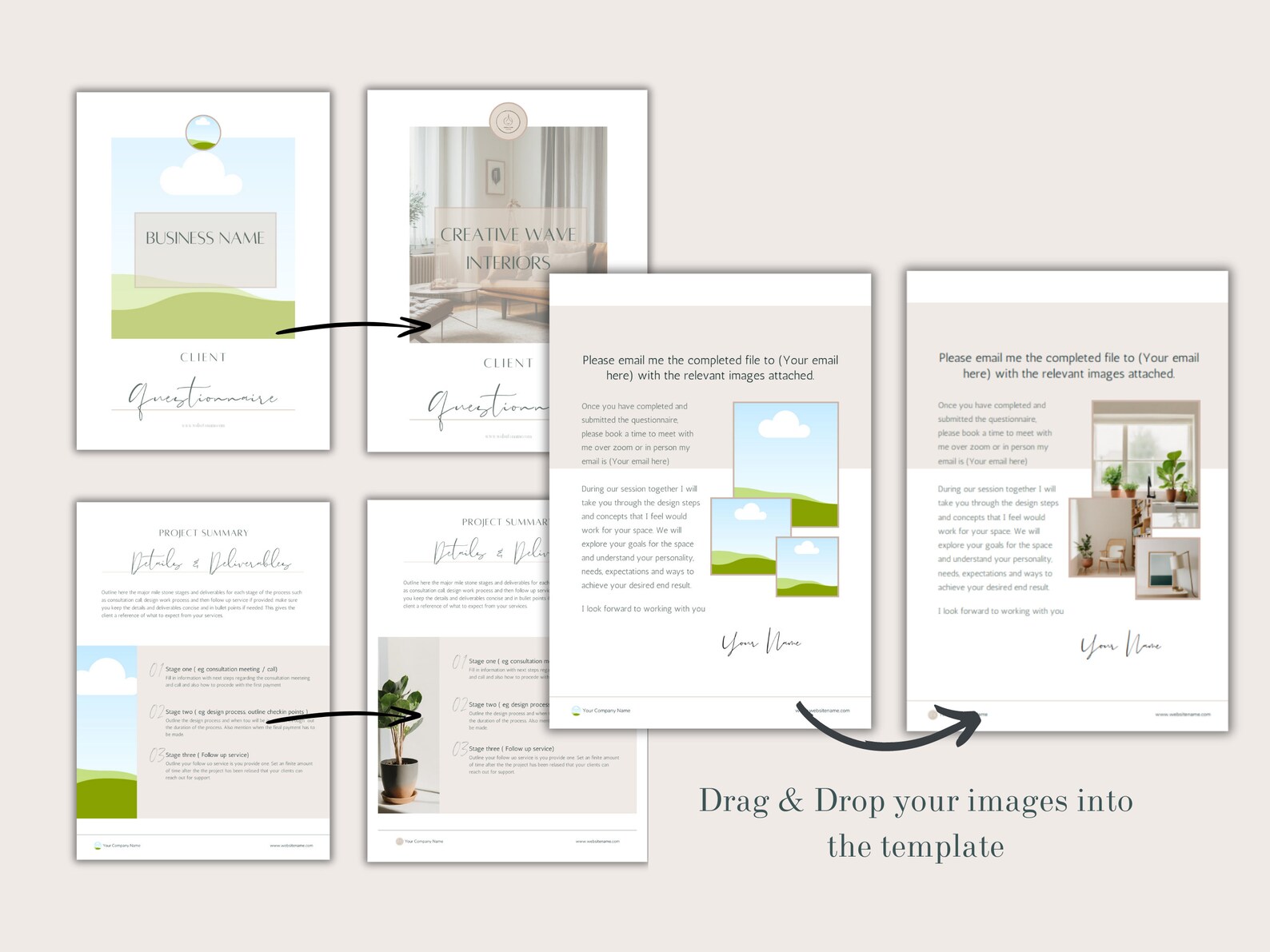 Interior Design Client Questionnaire | Client Onboarding | Design ...