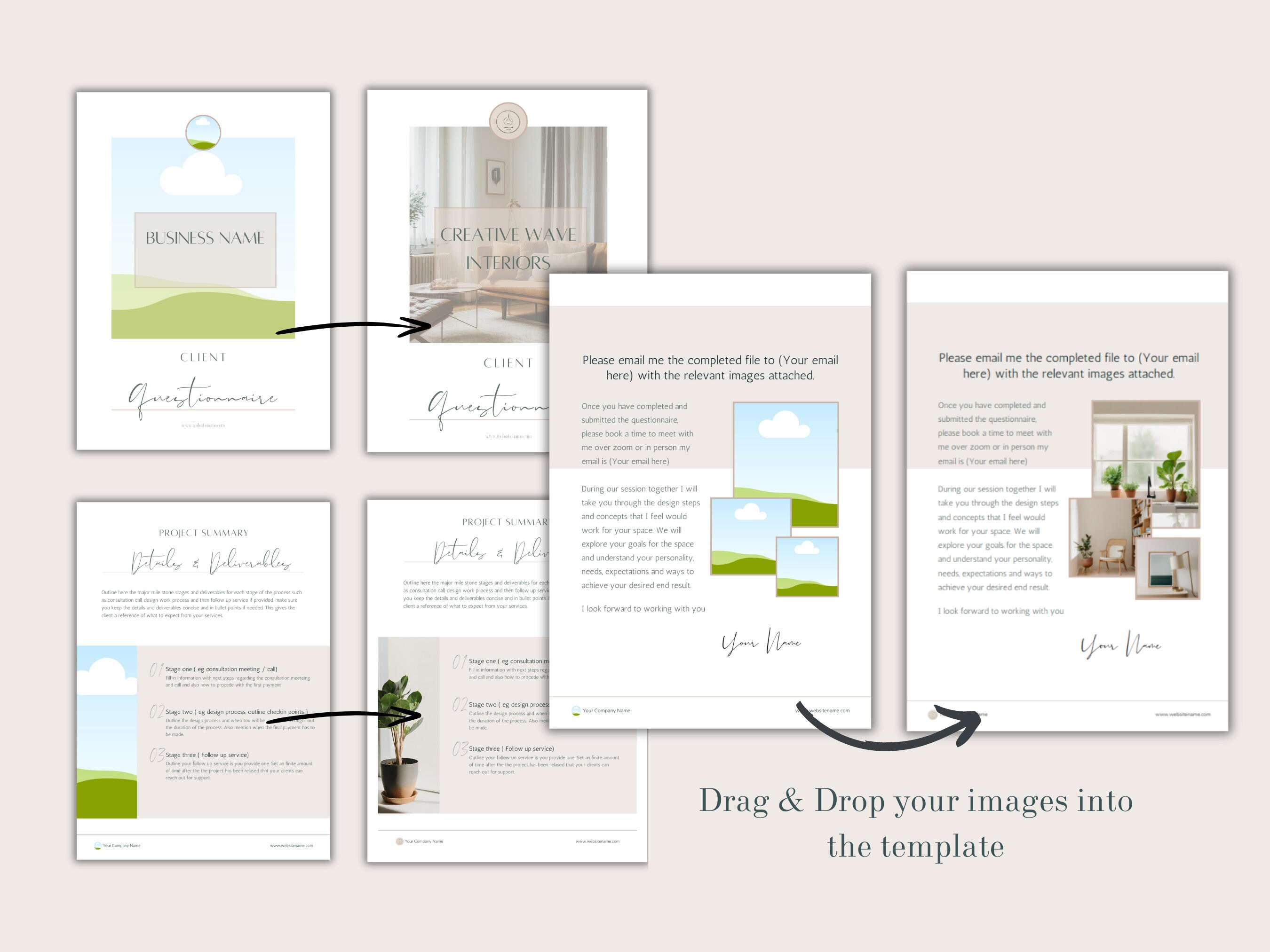 Interior Design Client Questionnaire | Client Onboarding | Design ...
