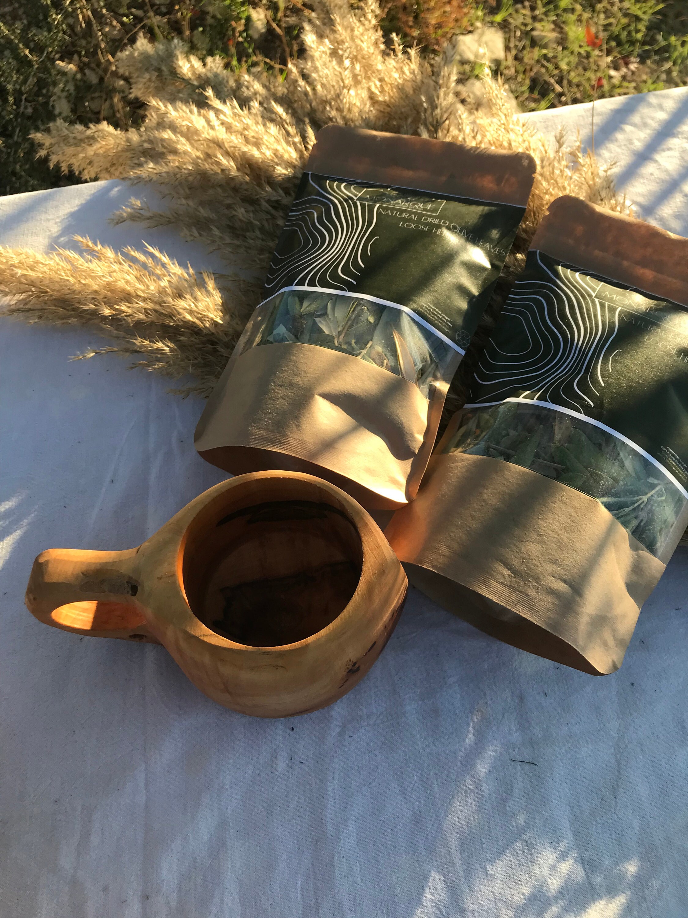 Handmade Wooden Kuksa Mug - Ideal for Camping, Hiking, Fruit Wood Mug ...