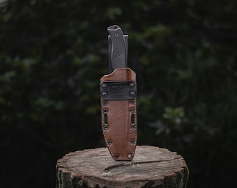Hybrid Leather Kydex Sheath for ESEE 5 Knife - Etsy